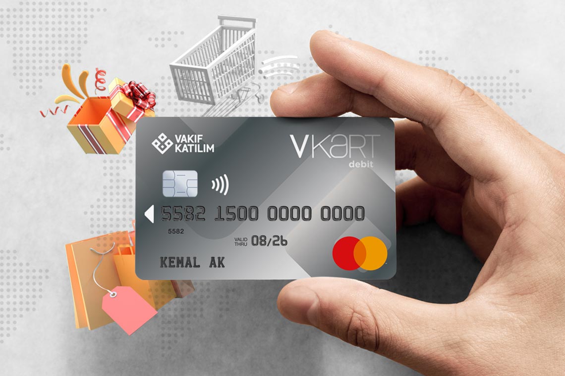 Contactless VKart Debit | Vakıf Katılım